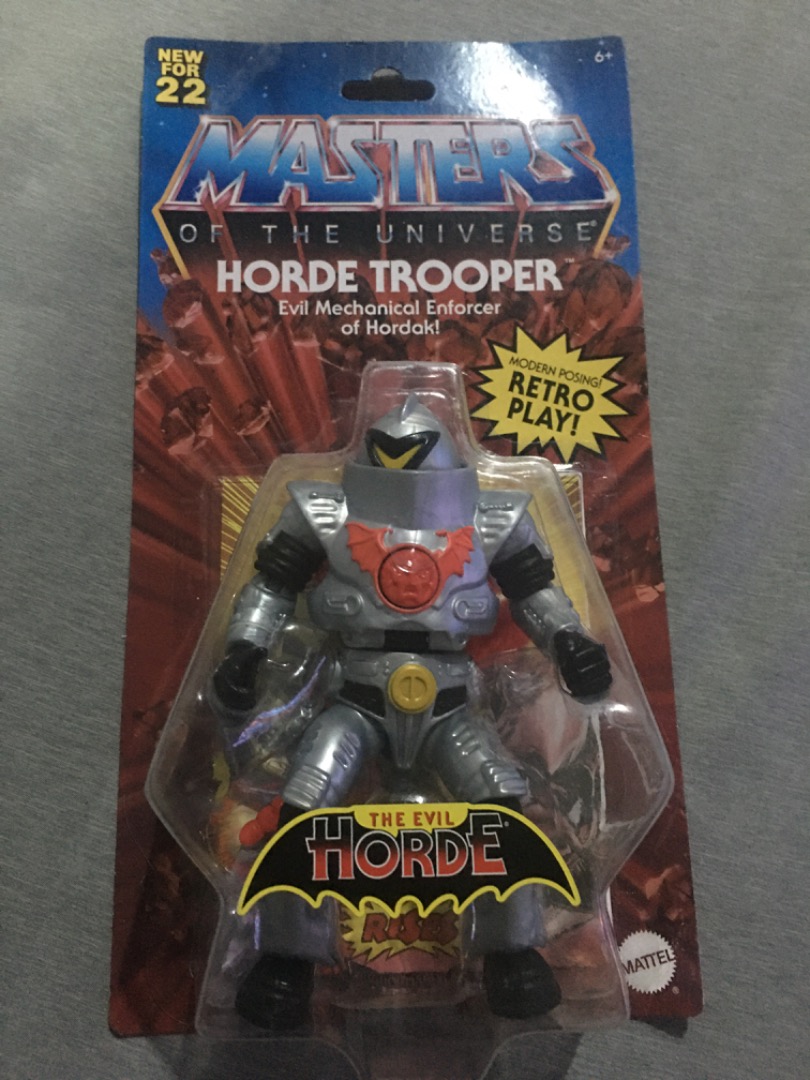 Motu Masters of the universe origins Horde trooper, Hobbies & Toys ...