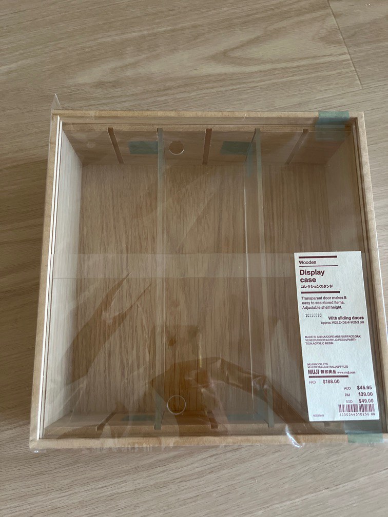 Muji display case, Furniture & Home Living, Home Decor, Other Home ...