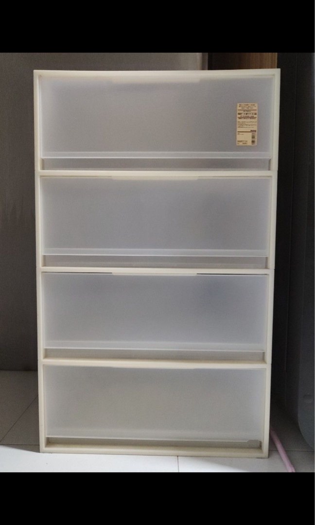 Muji storage drawers, Furniture & Home Living, Furniture, Shelves ...