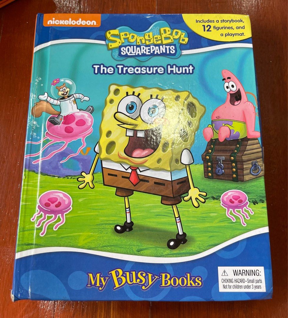 My Busy Books SpongeBob, Hobbies & Toys, Toys & Games on Carousell