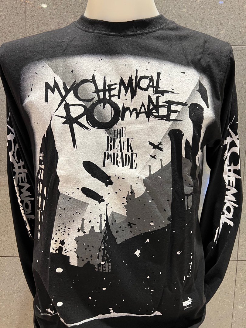 My chemical romance MCR black parade long sleeve rock t shirt, Men's ...