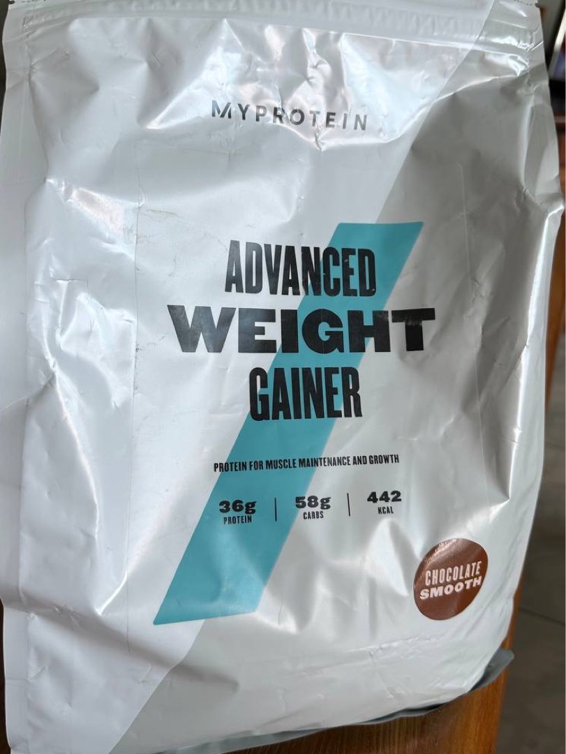 myprotein Advanced Weight Gainer - Chocolate Smooth (2.5kg), Health ...