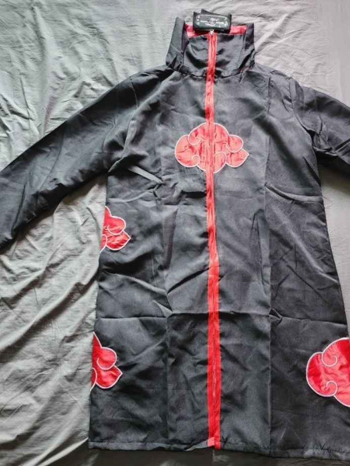 Naruto Akatsuki Robe, Hobbies & Toys, Memorabilia & Collectibles, Fan ...