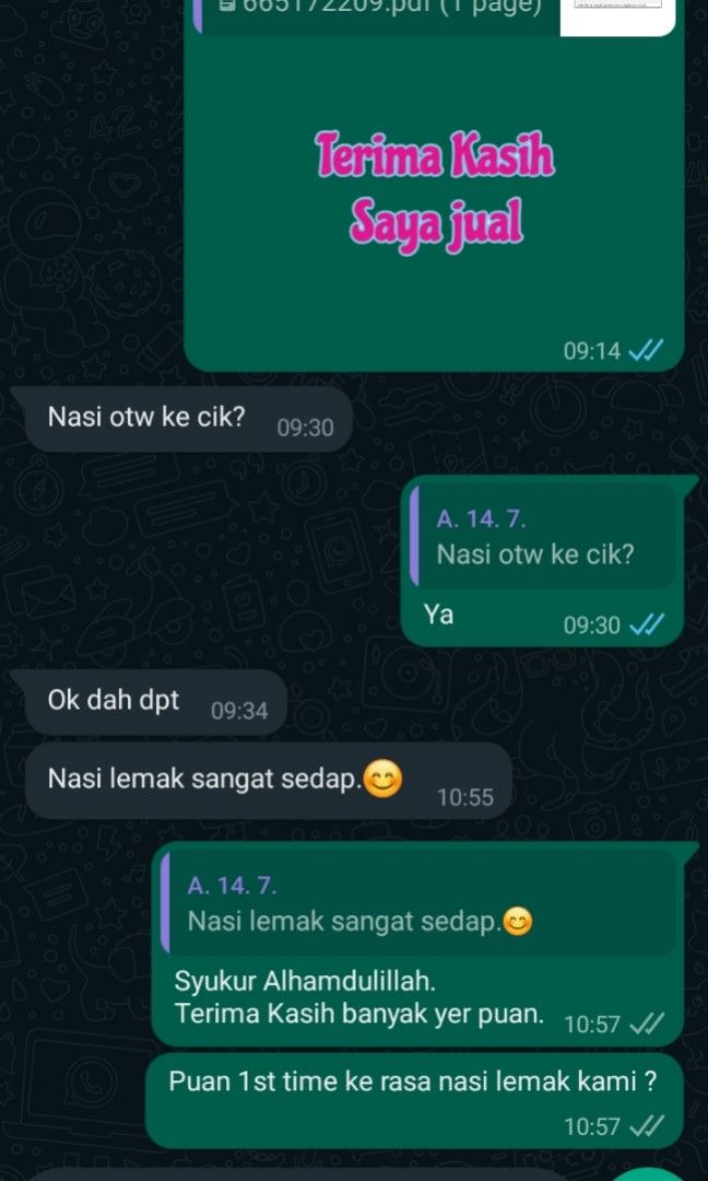 Nasi lemak telur mata Saiful, Food & Drinks, Local Eats on Carousell