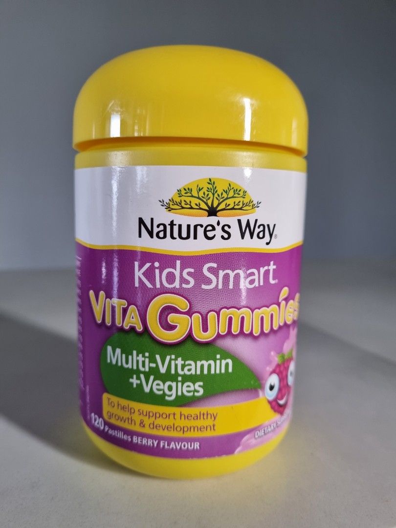 Nature's Way Kids Smart Multi Vitamin + Vegies Vita Gummies, Health ...