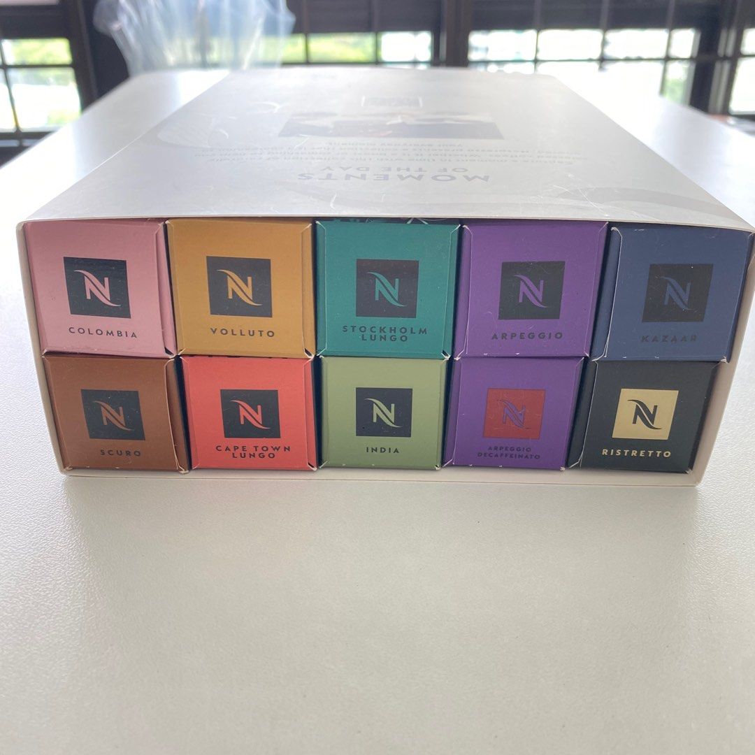 Nespresso 100 capsules assortment, Food & Drinks, Packaged & Instant ...
