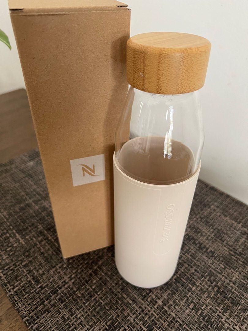Nespresso Glass Bottle, Furniture & Home Living, Kitchenware ...