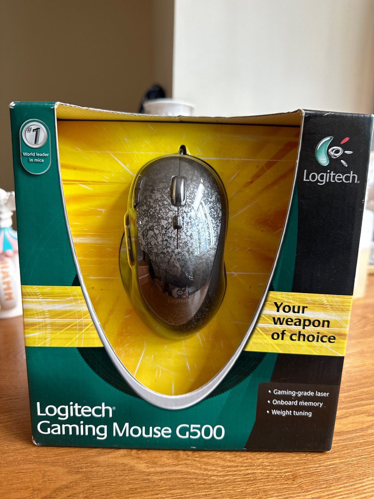 (NEW) Logitech gaming mouse G500 全新電競滑鼠, 電腦＆科技, 電腦周邊及配件, 電腦滑鼠及相關產品 ...