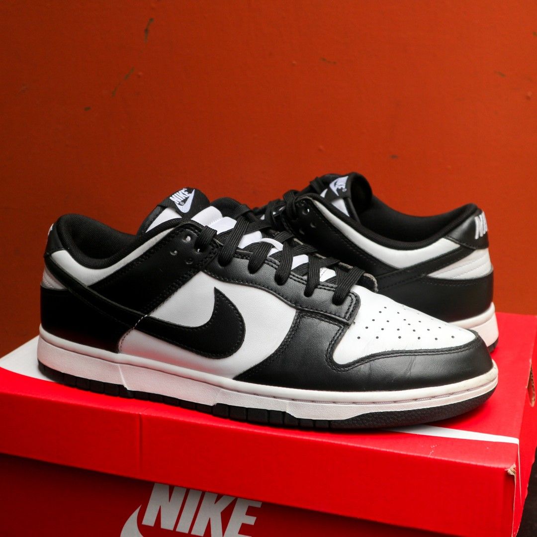 Nike Dunk Low Panda, Men's Fashion, Footwear, Sneakers on Carousell