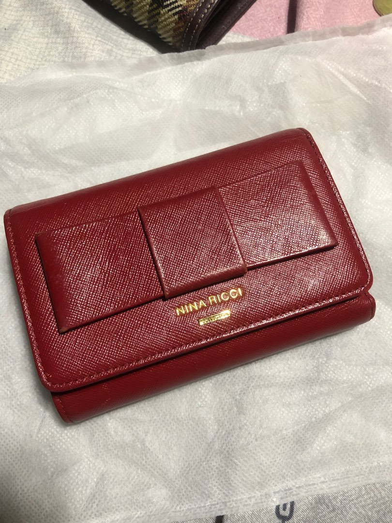 SAE NINA RICCI GOOD AS NEW, Women's Fashion, Bags & Wallets, Wallets ...