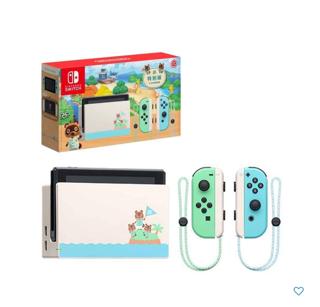 日版Nintendo 任天堂 switch 主機 - 集合啦！動物森友會 特別版99% new, 電子遊戲, 電子遊戲, Nintendo 任 ...