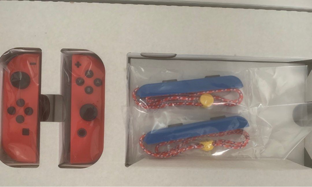 Nintendo Switch Joycons Limited edition red, Video Gaming, Gaming ...