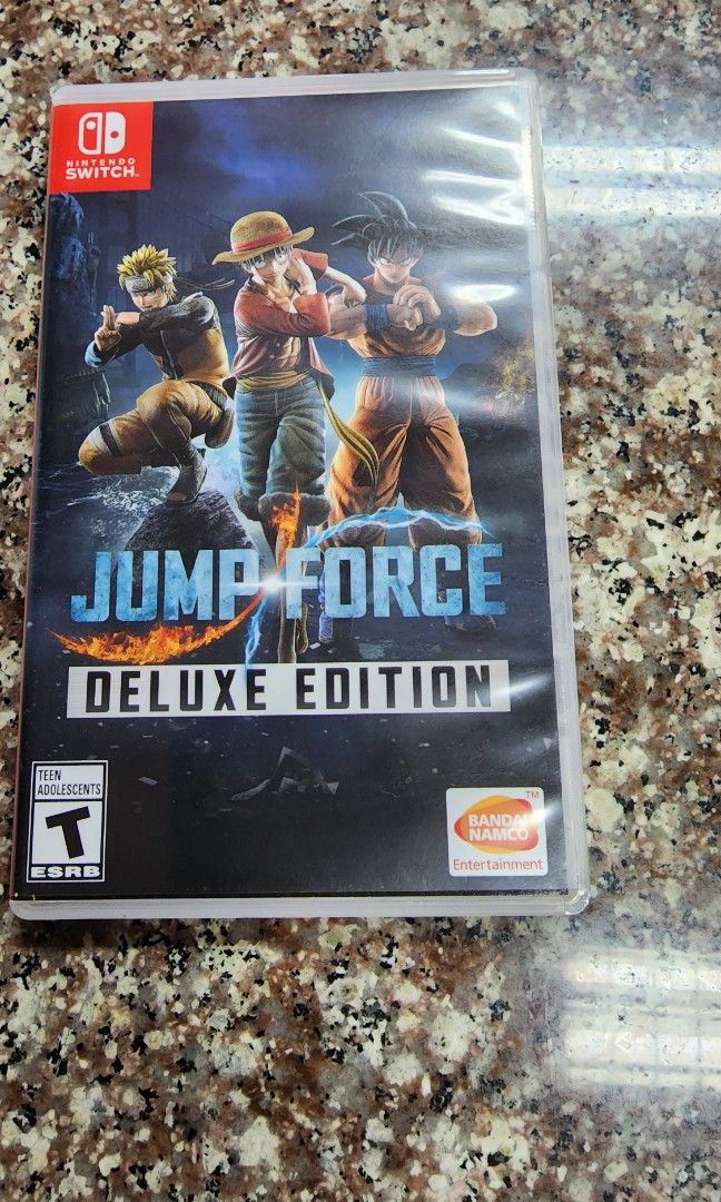 Nintendo Switch Jump Force Deluxe Edition, Video Gaming, Video Games ...