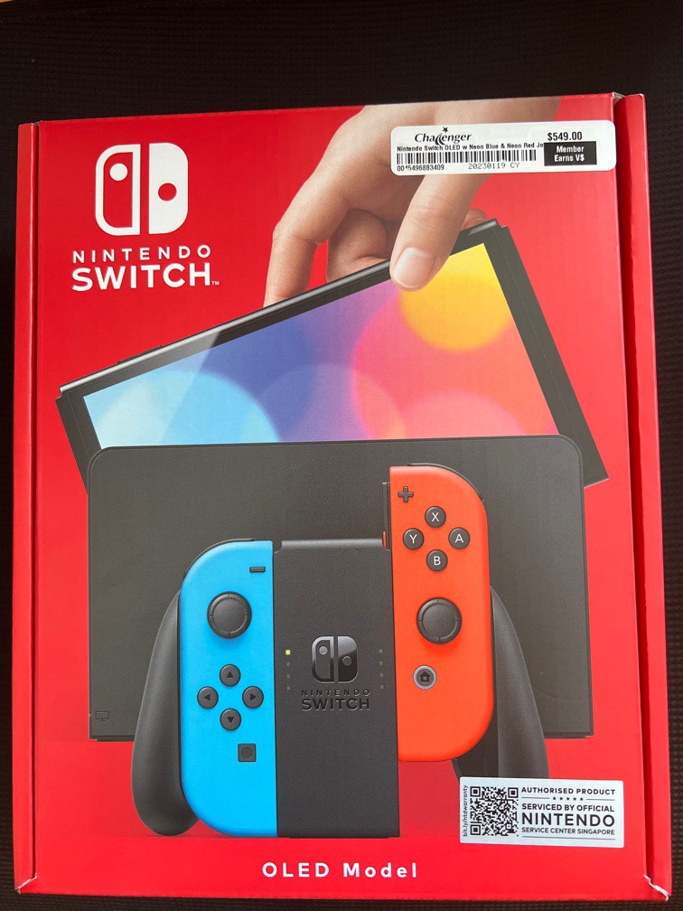 Nintendo Switch OLED Model BNIB, Video Gaming, Video Game Consoles ...