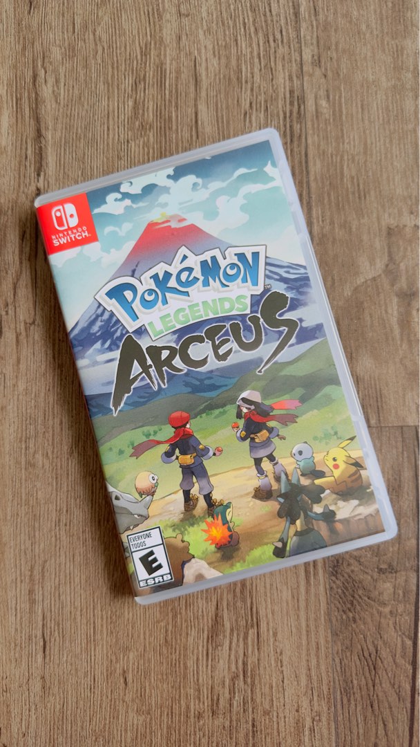 Nintendo switch Pokémon Arceus Game, Video Gaming, Video Games ...