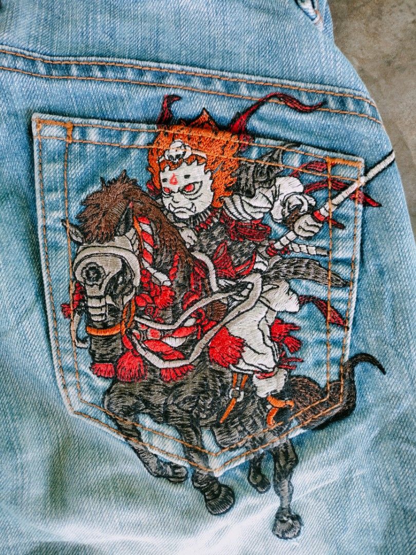Nippon Blue Jizo bozatsu japan jeans, Men's Fashion, Bottoms, Jeans on ...