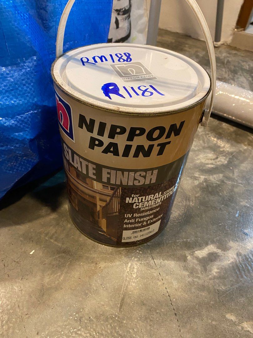 Nippon Paint slate finish, Furniture & Home Living, Home Decor, Other ...