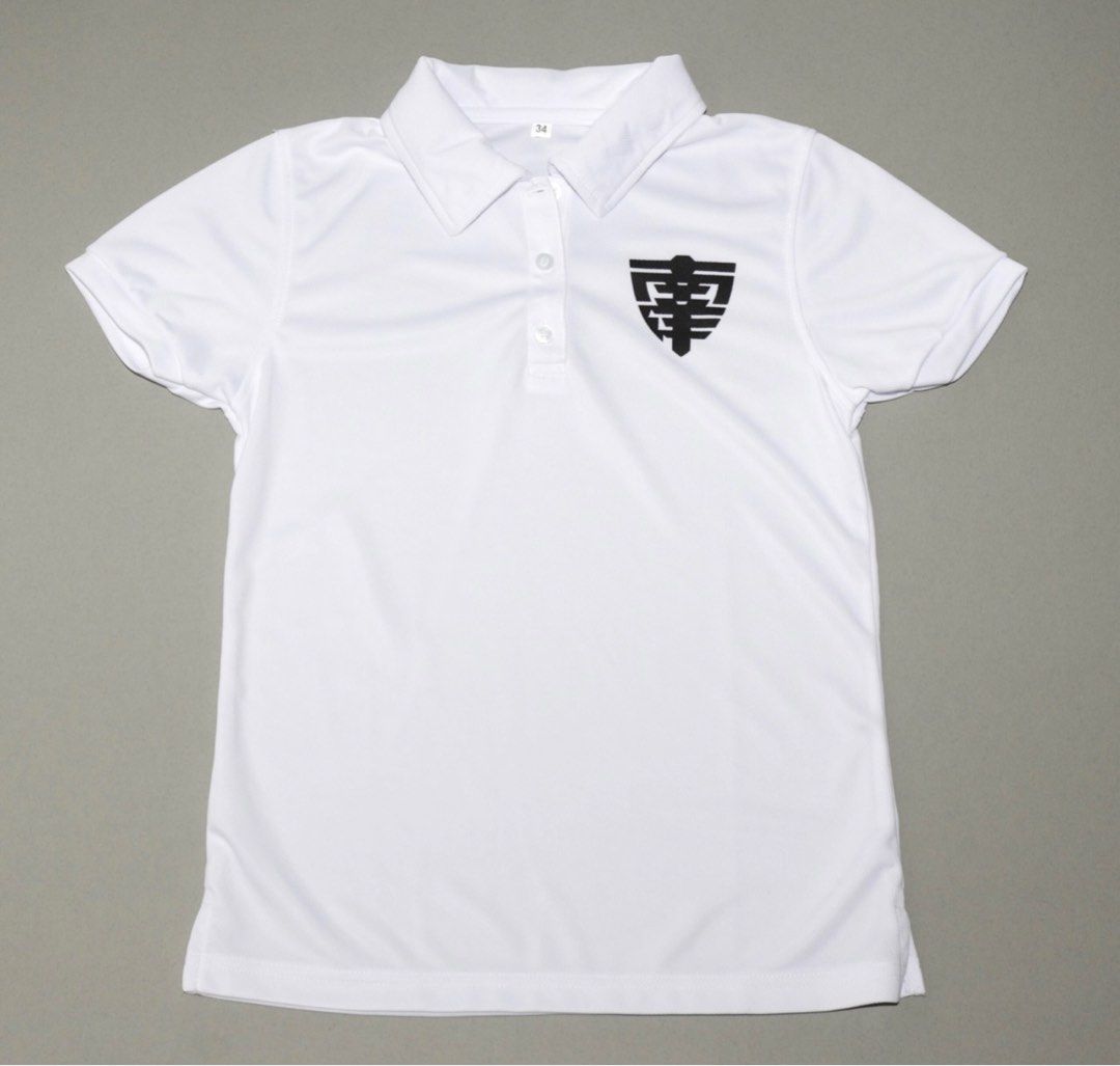NYGH Nanyang Girls’ High Sch PE attire #polo T- shirt, Women's Fashion ...