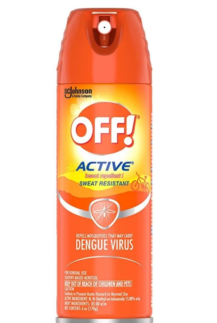 OFF! Insect Repellent, 170g, Health & Nutrition, Insect Repellent on ...