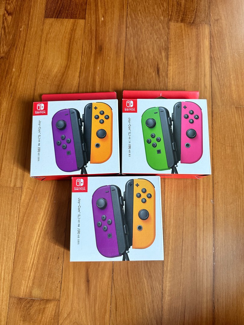 Official Nintendo Switch Joycon Controller Joy Con, Video Gaming ...