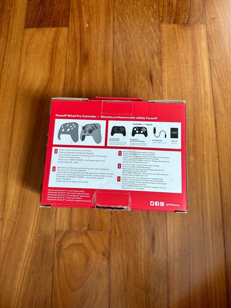 Official Nintendo Switch Wired Mario Party Controller, Video Gaming ...