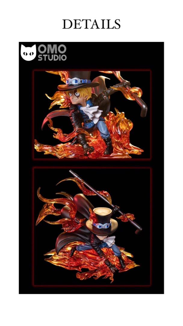 OMO Studio - One Piece Series 02 - Sabo, Hobbies & Toys, Toys & Games ...