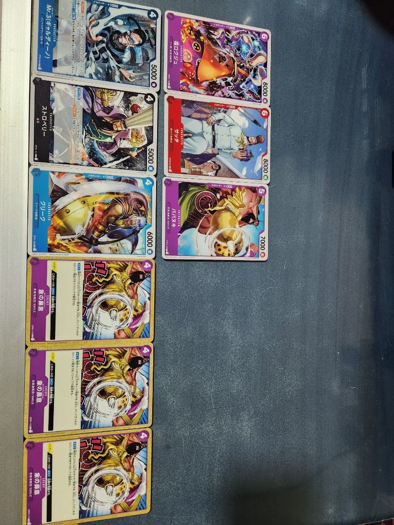 One piece card game, Hobbies & Toys, Toys & Games on Carousell