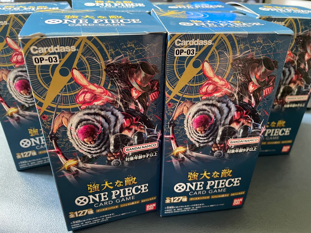 One Piece OP03 booster box, Hobbies & Toys, Toys & Games on Carousell