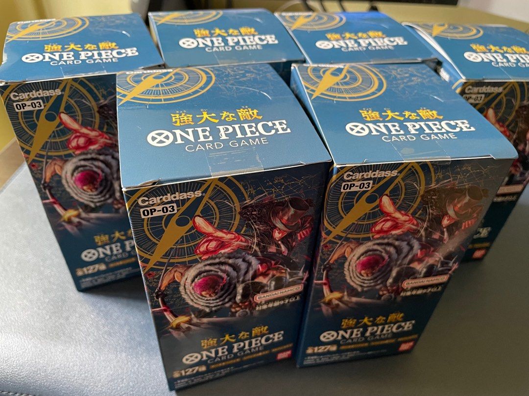 One Piece OP03 booster box, Hobbies & Toys, Toys & Games on Carousell