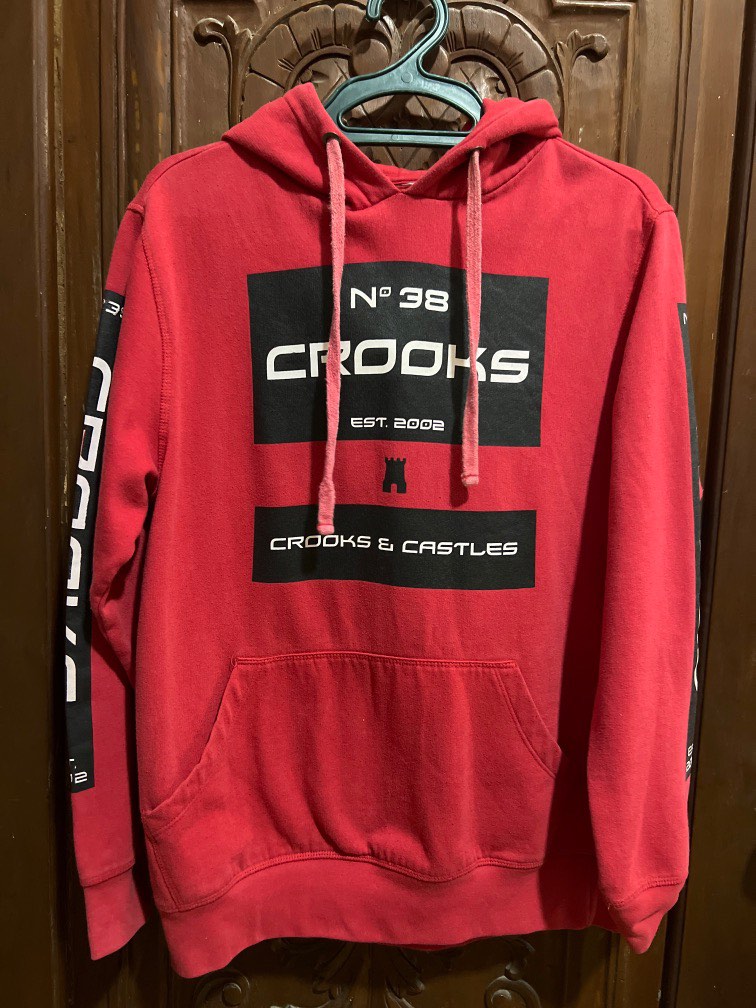Original Crooks & Castle, Men's Fashion, Activewear on Carousell