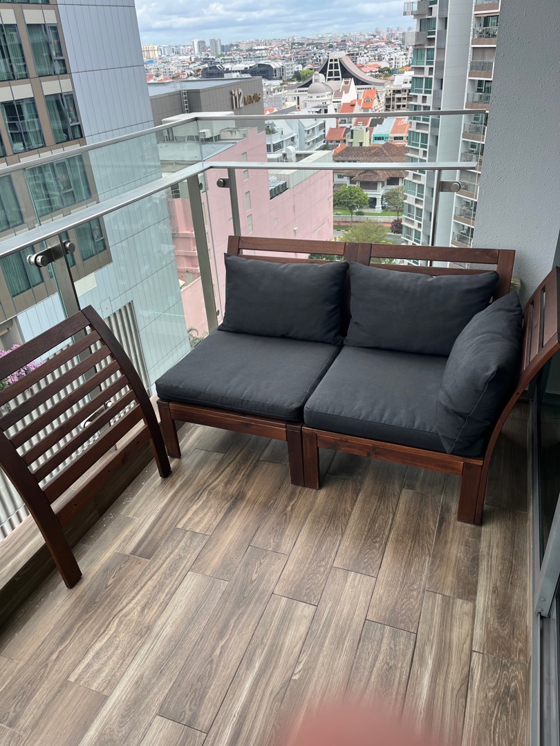 Outdoor IKEA seating APPLARO, Furniture & Home Living, Furniture, Other ...