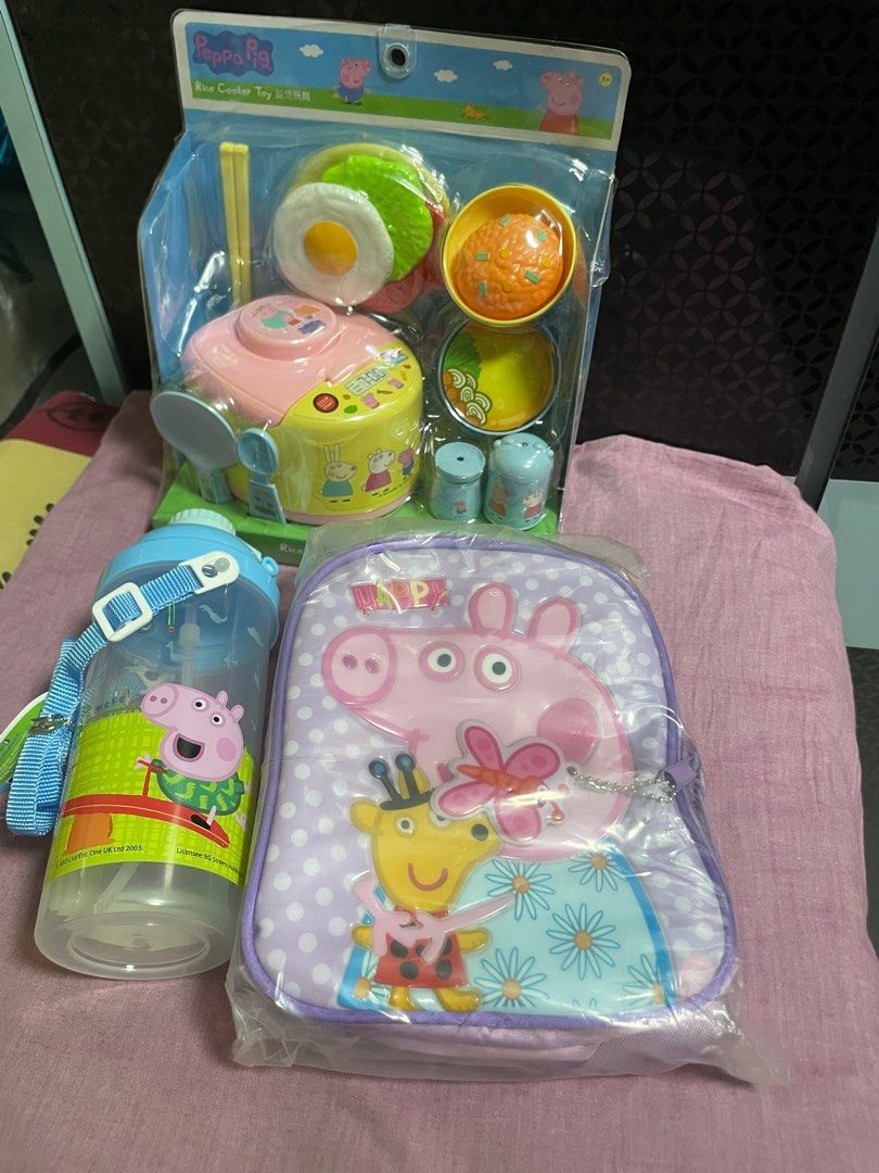 Peppa pig gift set, Hobbies & Toys, Toys & Games on Carousell