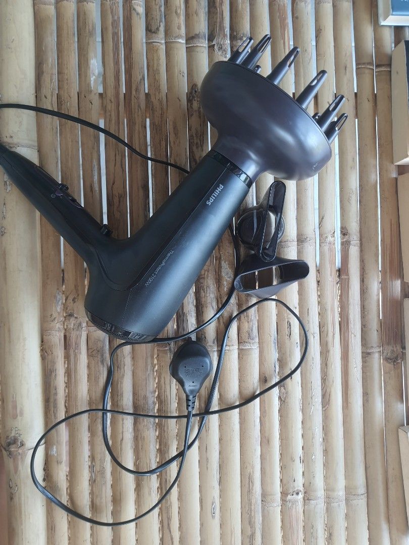 Philips Hair dryer with diffuser atrachment, Beauty & Personal Care ...