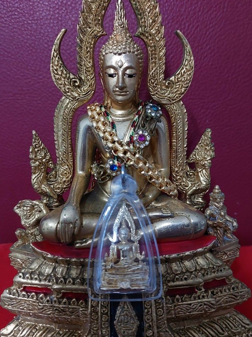 Phra Chinnaraj Bucha & Amulet / Victory Buddha / Thai Amulet, Hobbies & Toys, Memorabilia ...