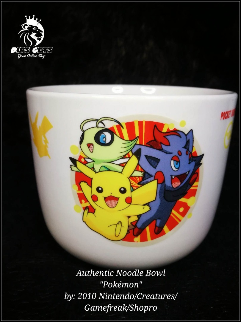 Pokemon, Authentic Big Noodle Bowl, Hobbies & Toys, Memorabilia ...