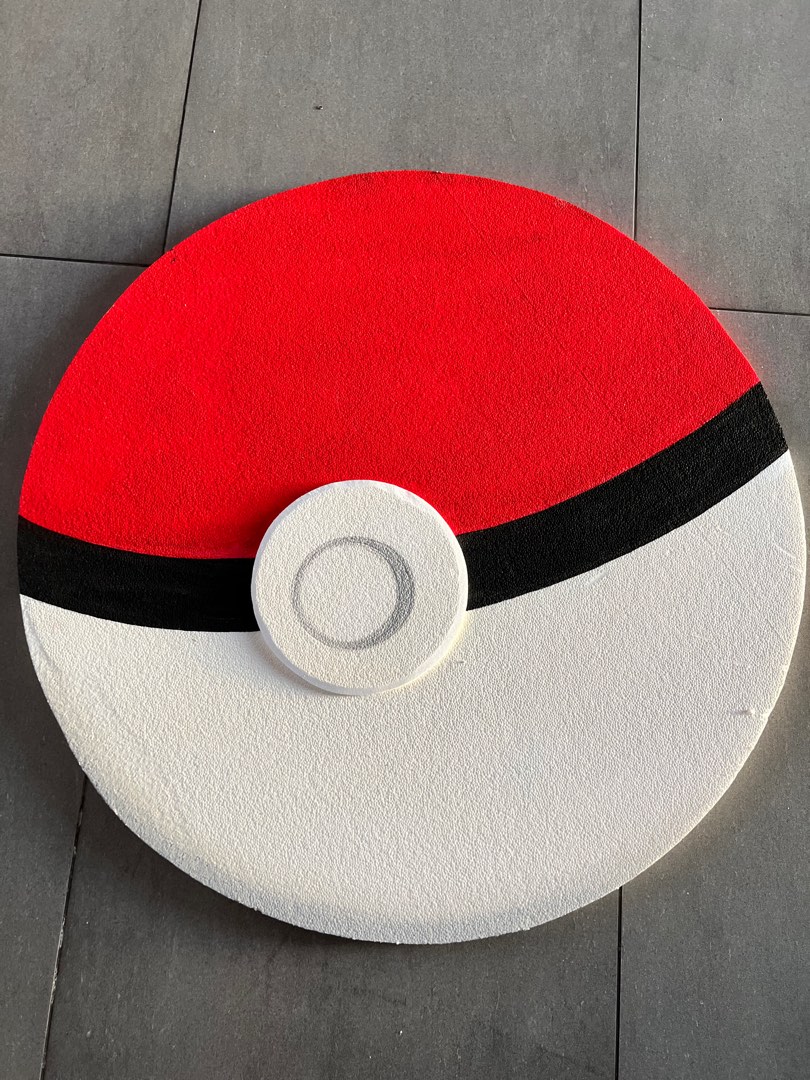 Pokemon Ball 3ft Styro Art, Hobbies & Toys, Stationary & Craft ...