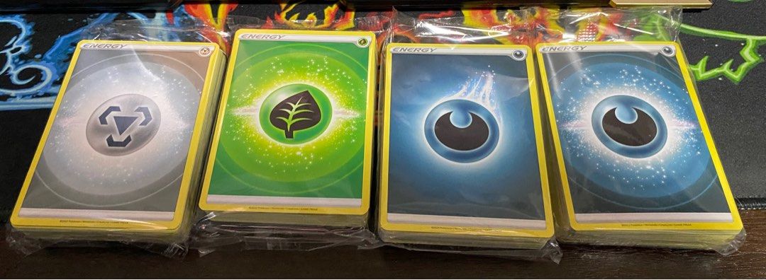 Pokemon Energy Pack, Hobbies & Toys, Toys & Games on Carousell