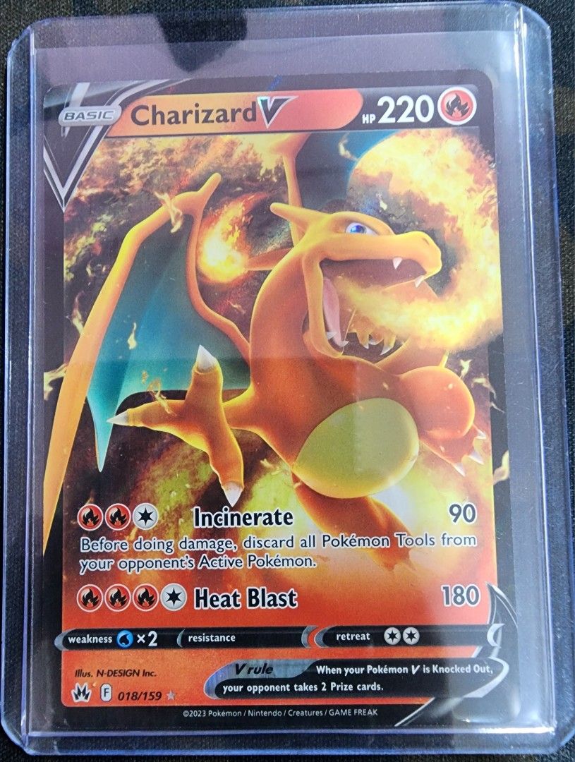 Pokemon TCG Cards : Crown Zenith Radiant Charizard / Charizard Vstar ...