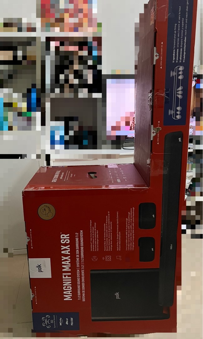 $5000快走可議 Polk MagniFi Max AX SR 7.1.2 Sound Bar, 音響器材, Soundbar、揚聲器、藍牙 ...