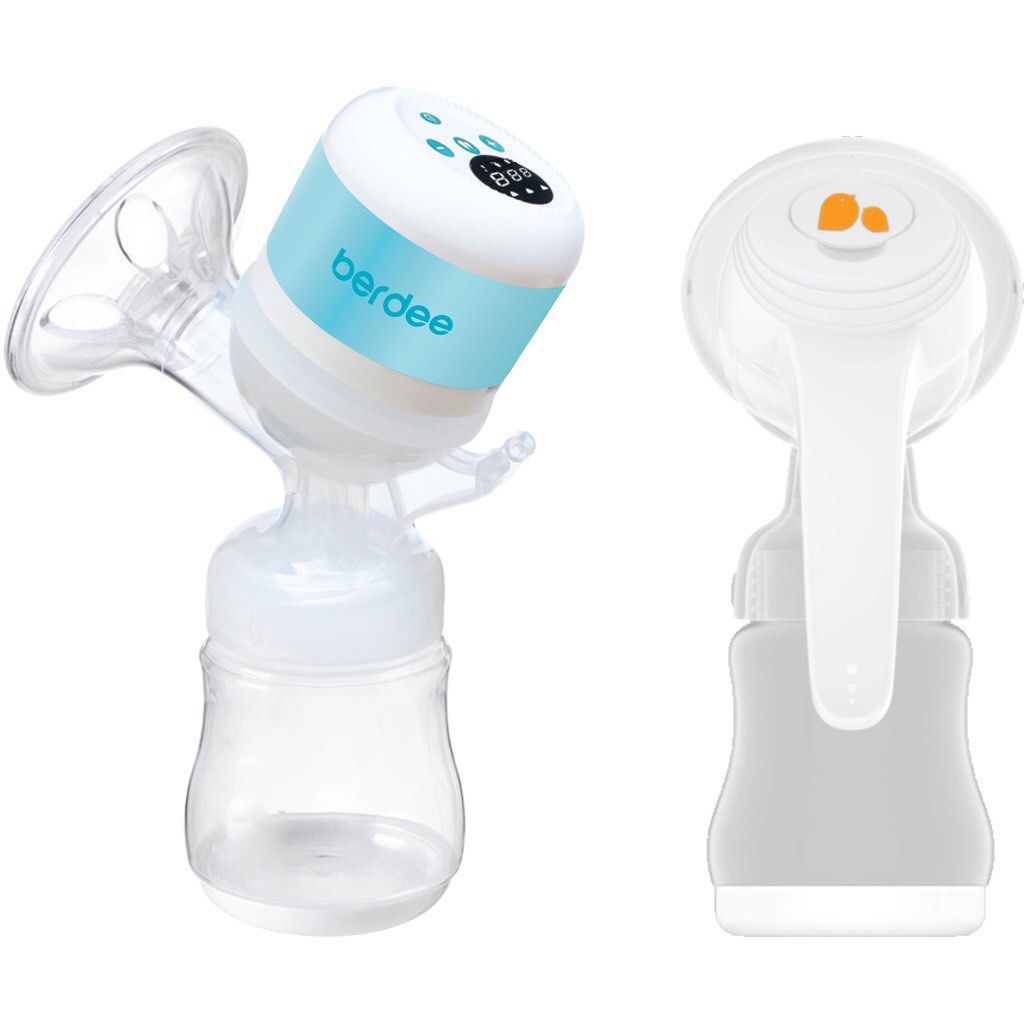 Pompa asi berdee Elektrik manual 2in1, Bayi & Anak, Perawatan & Makanan ...