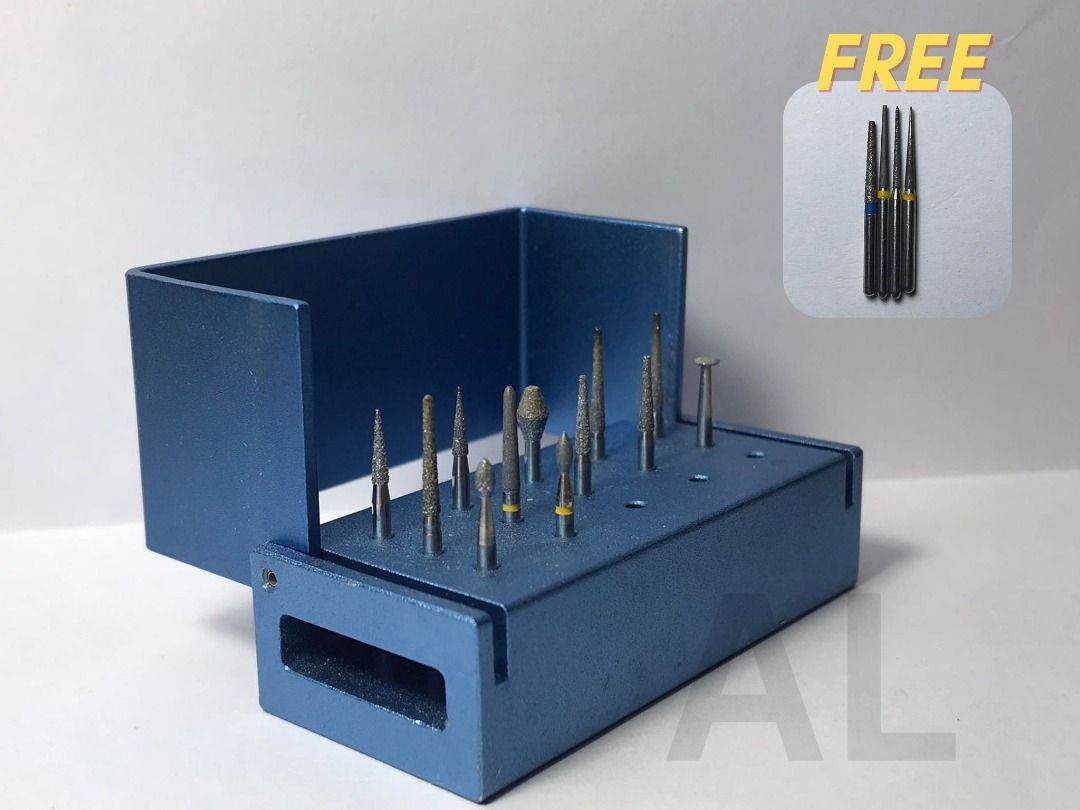 Prosthodontic Diamond Burs Kit [SHOFU], Health & Nutrition, Medical ...
