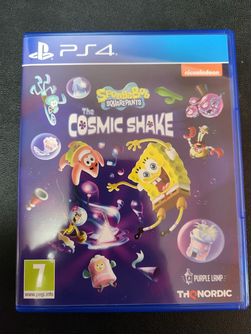 PS4 SpongeBob SquarePants: The Cosmic Shake, Video Gaming, Video Games ...