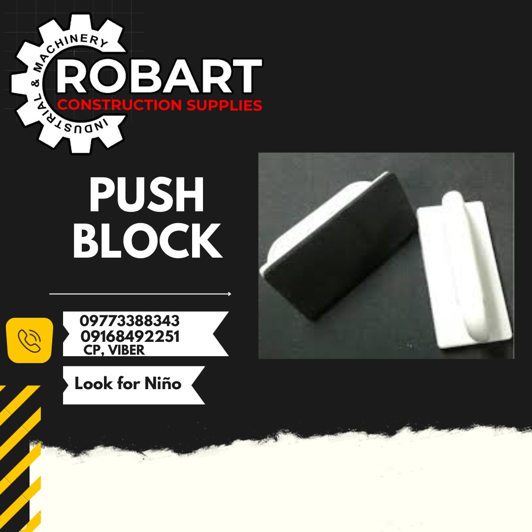PUSH BLOCK, Commercial & Industrial, Construction Tools & Equipment on ...