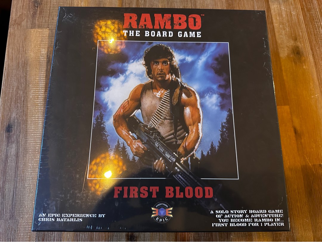 RAMBO - The Board Game, Hobbies & Toys, Toys & Games on Carousell