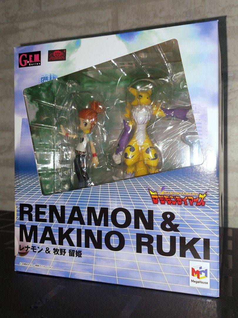 Renamon & Ruki Makino (Digimon Tamers) G.E.M. by MegaHouse, Hobbies ...