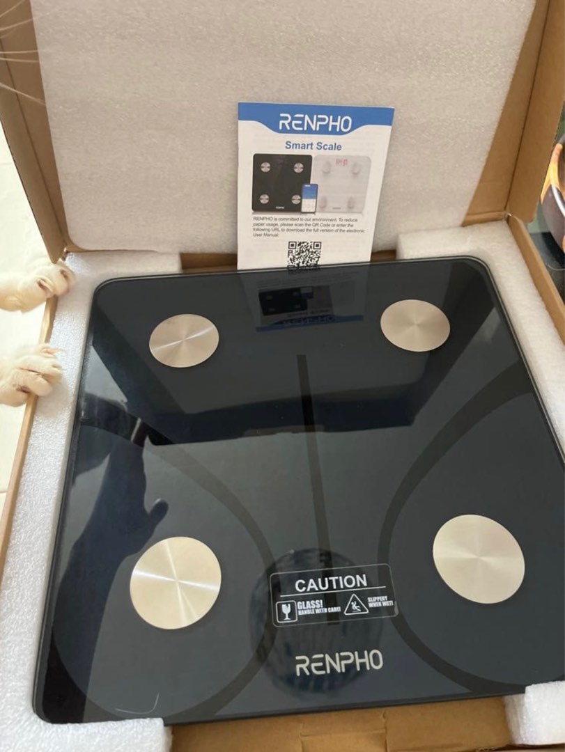 RenPho digital weighingscale, Health & Nutrition, Health Monitors ...