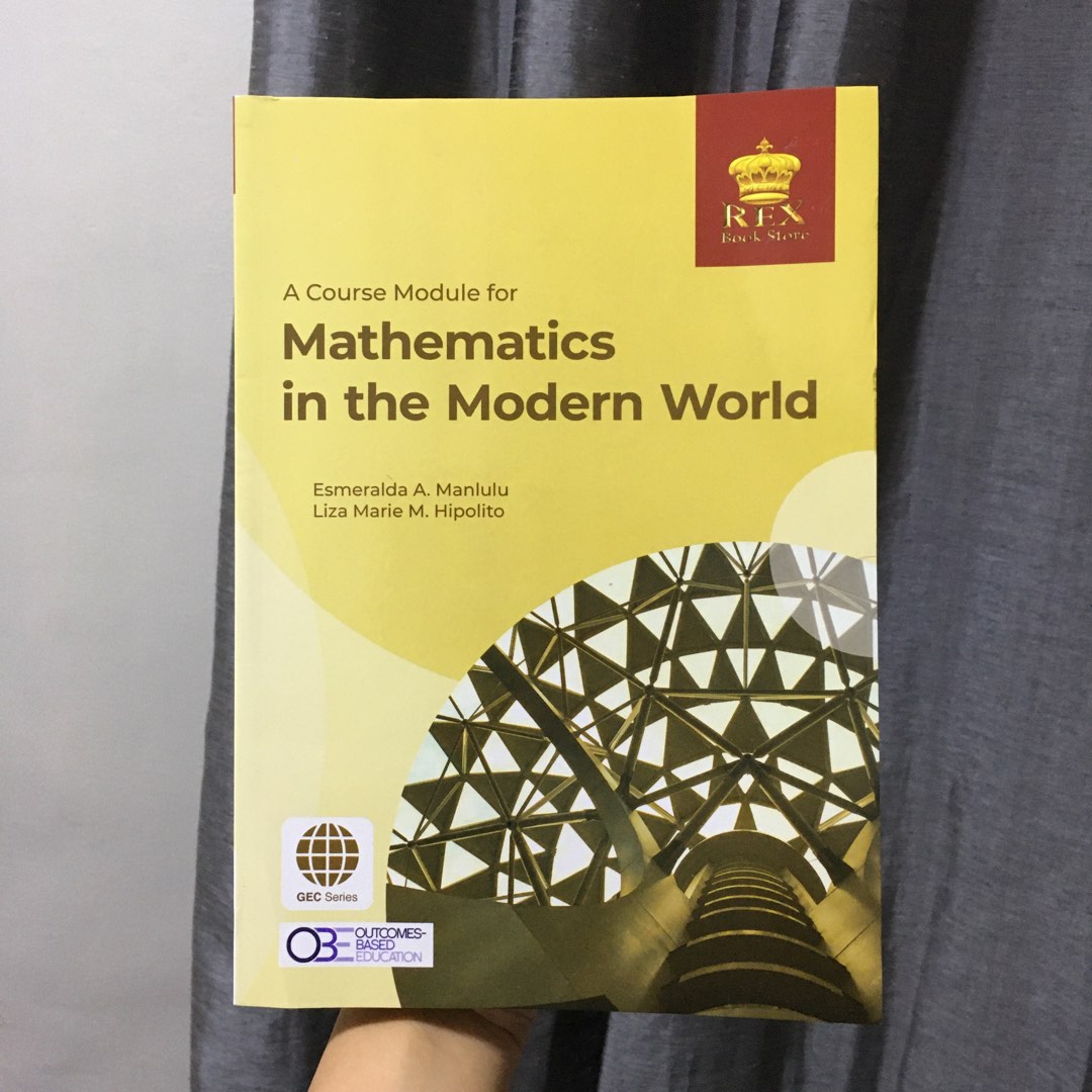 REX - A Course Module for Mathematics in the Modern World, Hobbies ...