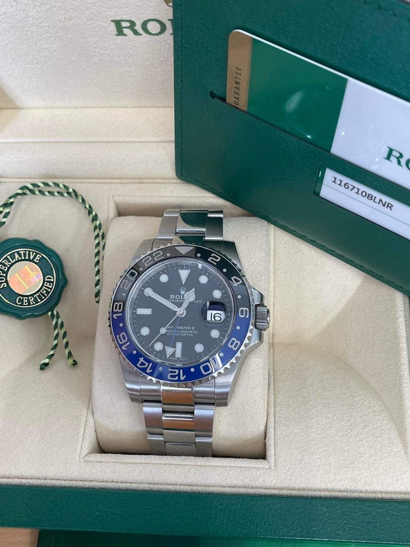 Rolex batman, Luxury, Watches on Carousell