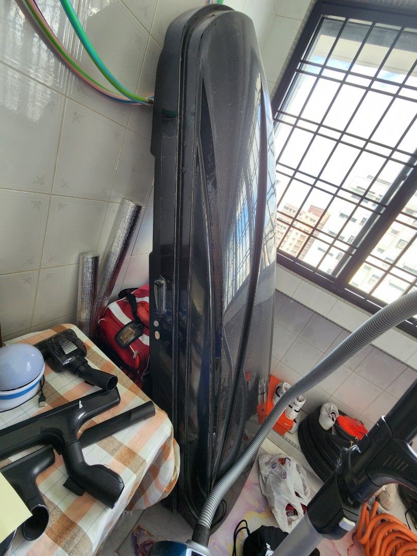 Roof Box + Bracket, Car Accessories, Accessories on Carousell