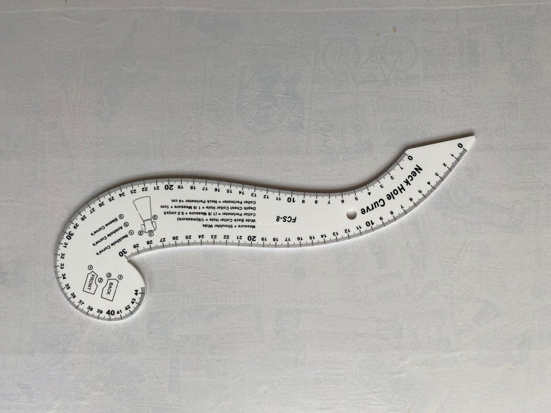 Rulers for pattern making (tailor ruler), Hobbies & Toys, Stationary ...